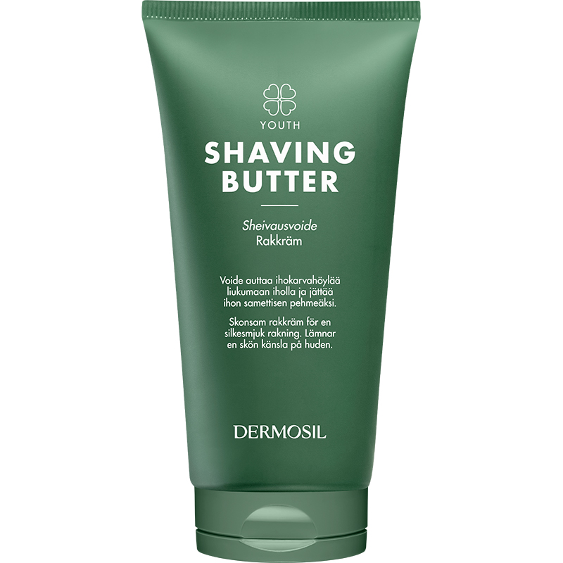 Softening components of the shaving butter provide skin care - Dermosil