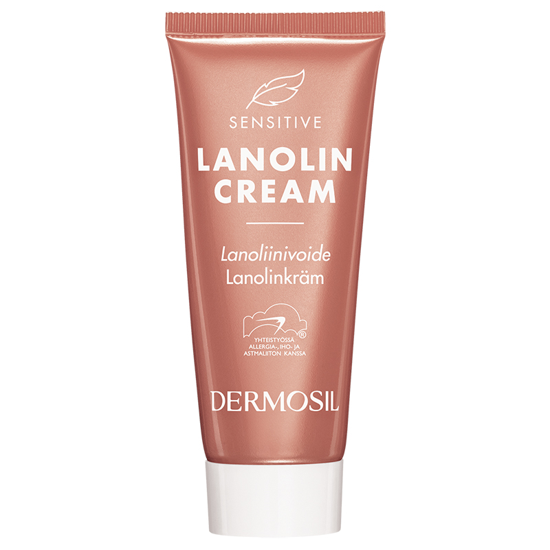 Sensitive Lanolin Cream for irritated skin - Dermosil